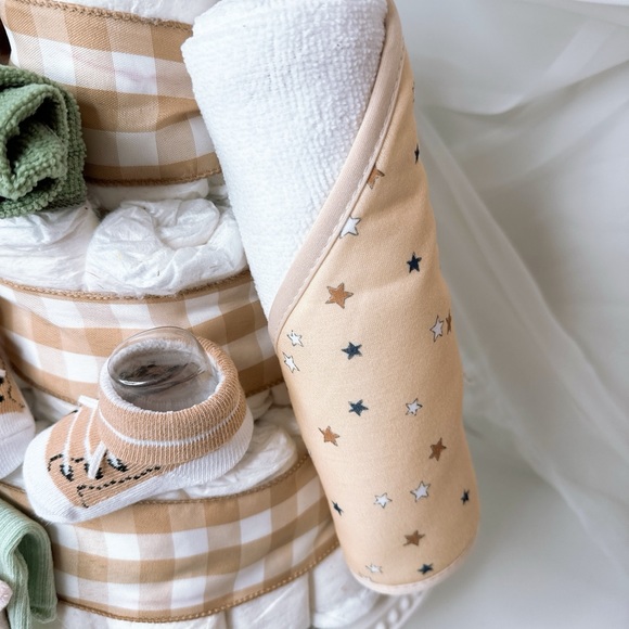 Handmade | Accessories | Bull Diaper Cake Farm Baby Shower Gift | Poshmark